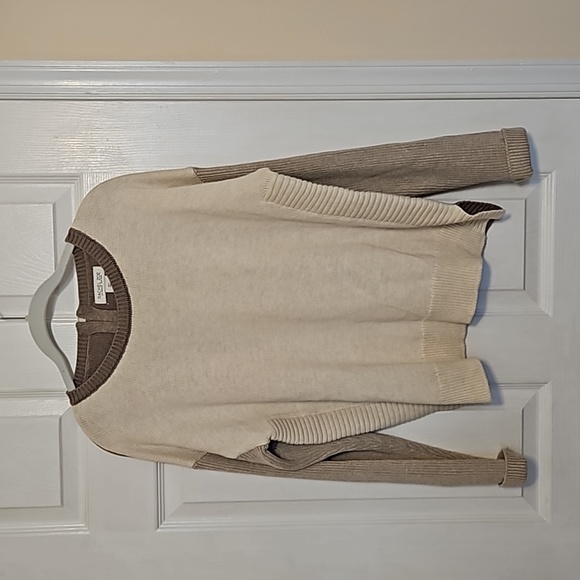 Rachel Zoe | Sweaters | Rachel Zoe Cotton Blend Tonal Sweater | Poshmark